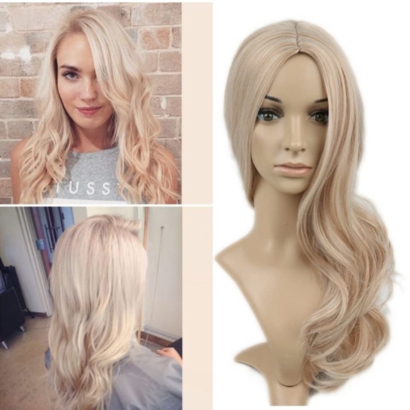 fashiondeityshair | Hair | 22 Blonde Mix Full Cap Wig New | Poshmark